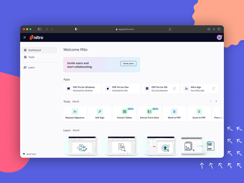 Piani e Prezzi PDF & eSign | Nitro Software