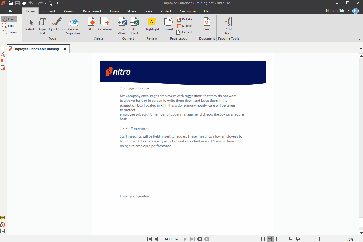Nitro PDF Editor | How to Edit PDFs | Features, Tools & Resources ...