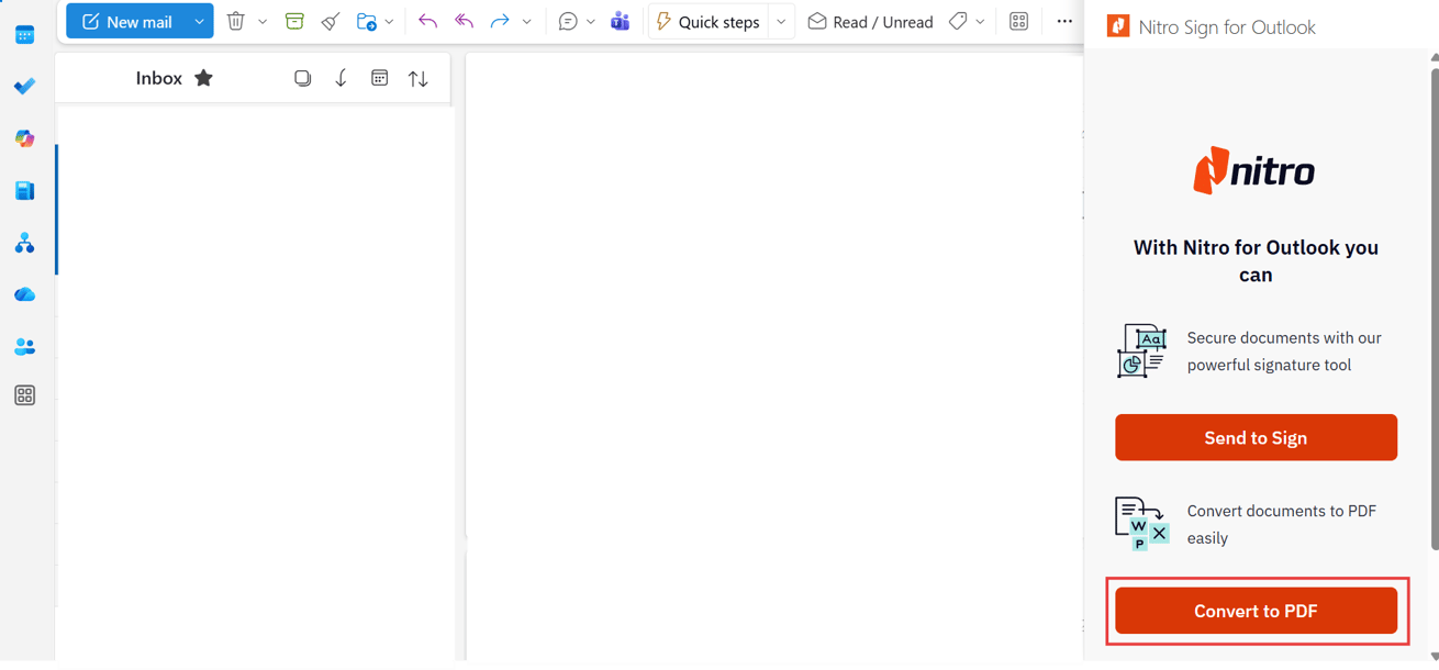 Nitro for Office: Word, Outlook, PowerPoint, and Excel