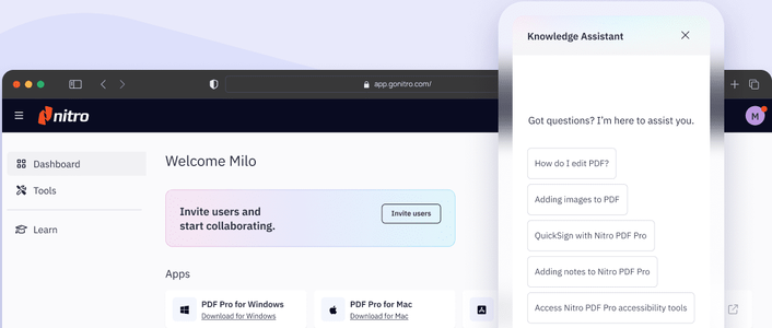 AI & Automation | Automate Your Workflows | Nitro Software