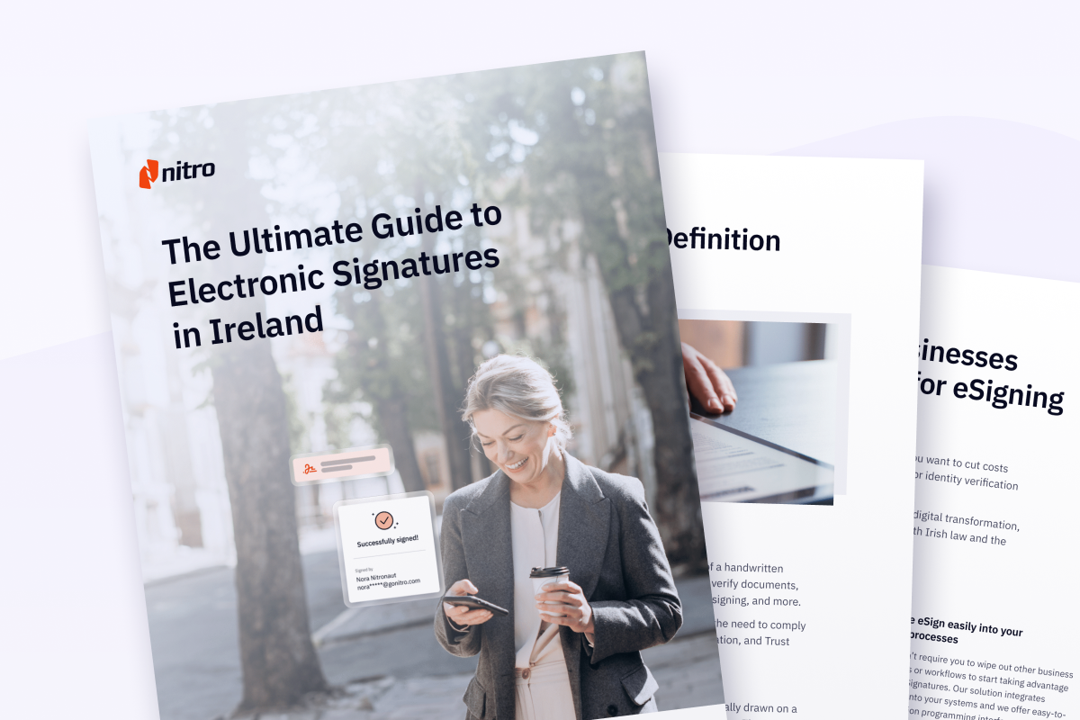 Free Guide | The Ultimate Guide to Electronic Signatures in Ireland