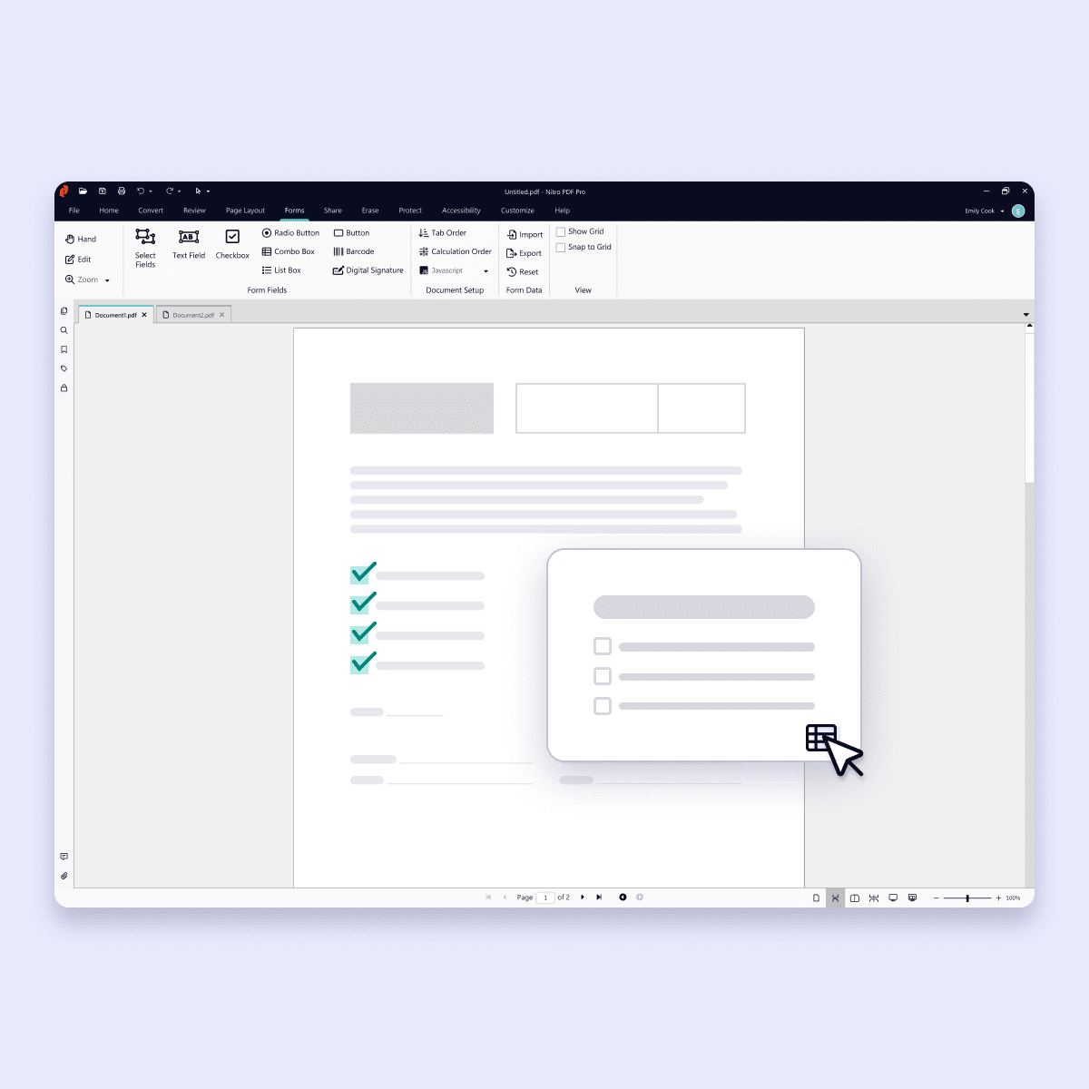 Prova Nitro PDF e Nitro Sign gratis | Non occorre la carta di credito