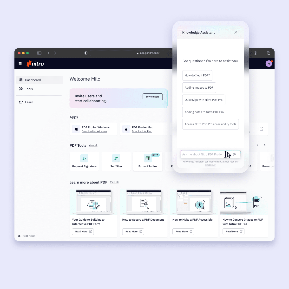 AI Tools to Enhance Workflows | Nitro Software