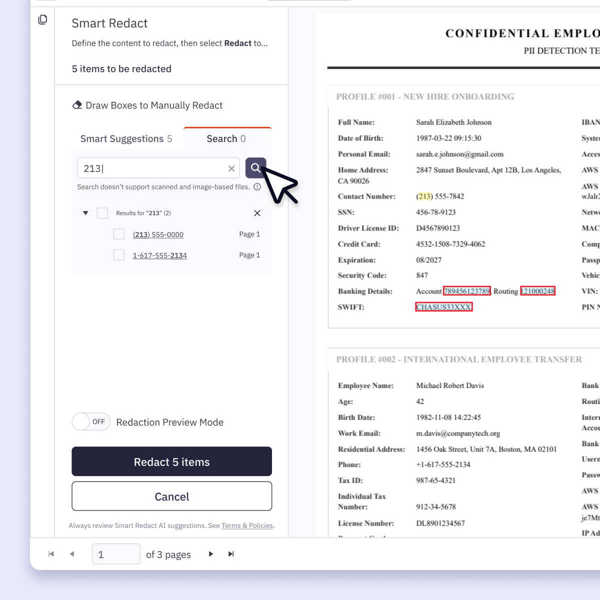 Smart Redact: Instant PII Removal | Secure Document Redaction by Nitro
