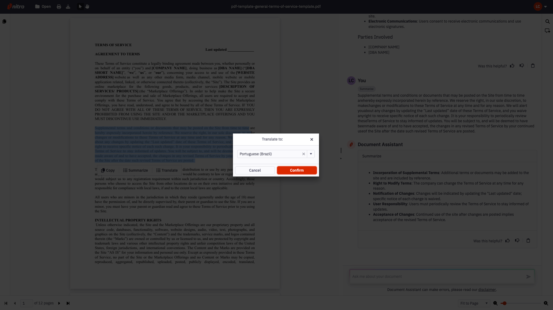 Document Assistant