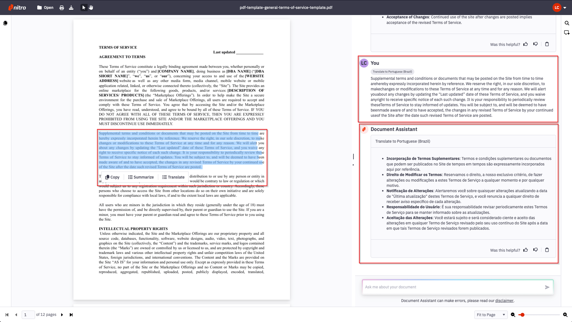 Document Assistant