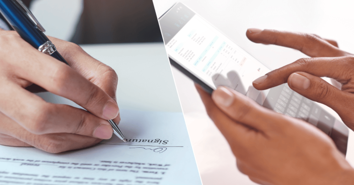 Wet Signatures vs Electronic Signatures: What's the Difference?