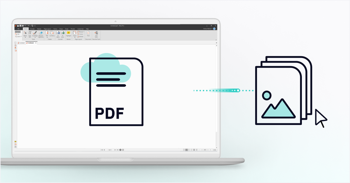 How to Convert Images to PDF with Nitro PDF